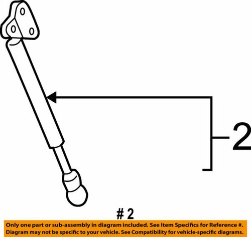 68960-69155 Toyota Stay assy, back door, lh 6896069155, New Genuine OEM ...