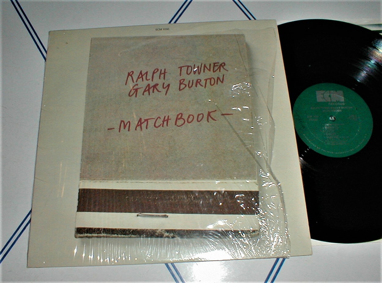 RALPH TOWNER Gary Burton Orig 1975 "Matchbook" LP guitar ECM SHRINK NM ...