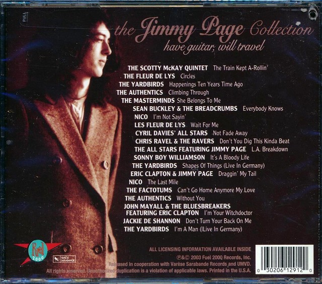 The Jimmy Page Collection: Have Guitar, Will Travel by Jimmy Page (CD ...