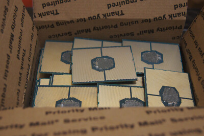 8+ lbs POUND LOT OF Scrap processors Pinless CPU for gold recovery FAST ...