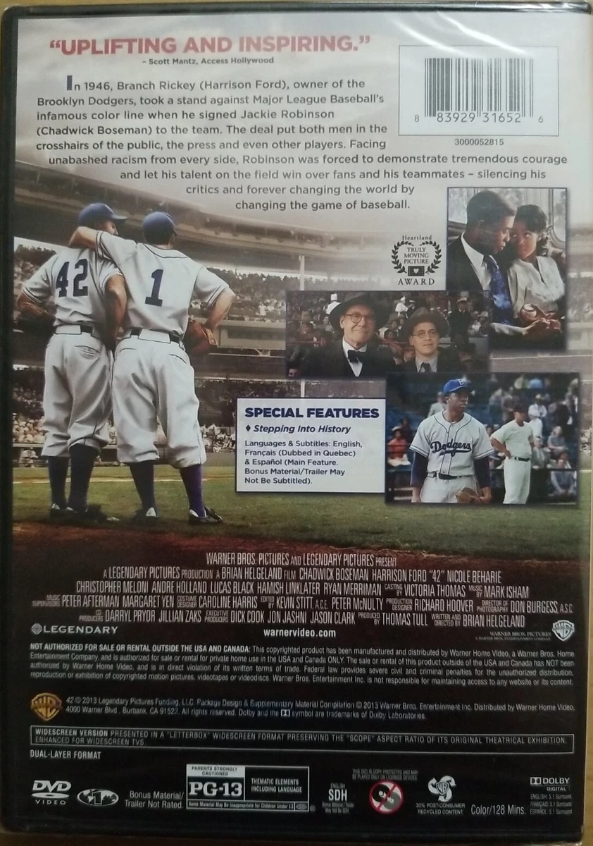 42 Movie Dvd Cover