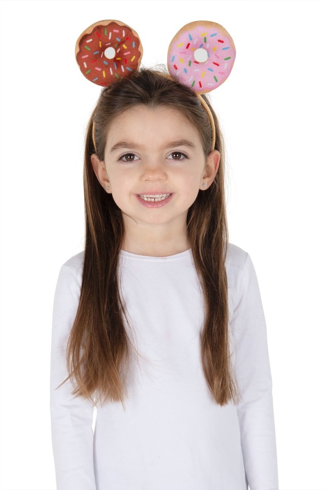 Dress Up America Girls Party Donut Headband - Theme Party Hat Tiara ...