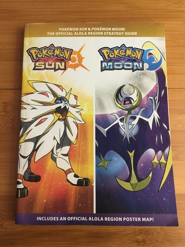 Pokemon Sun And Moon Official Alola Region Strategy Guide With Poster