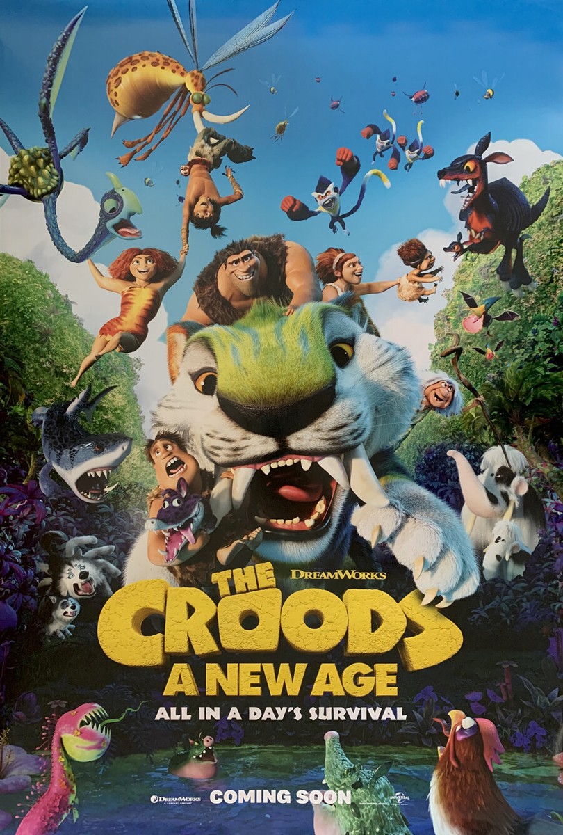 The Croods Movie Poster The Croods Movie Poster (#1 Of 18) IMP