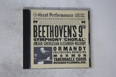 Great Performances Beethoven's 9th Symphony CD Ormandy | eBay