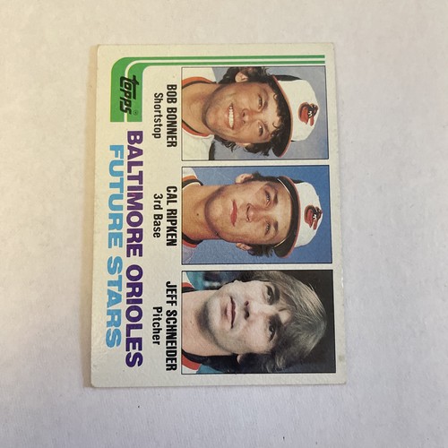 1982 Topps - Future Stars Cal Ripken, Jeff Schneider, Bobby Bonner #21 ...