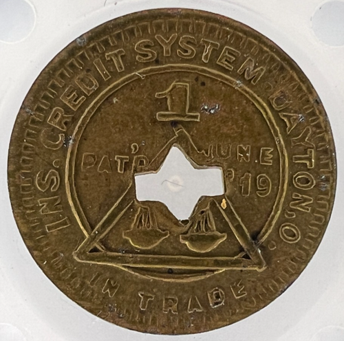 Winifrede Coal Company West Virginia 1 Cent Company Store Token 17mm | eBay