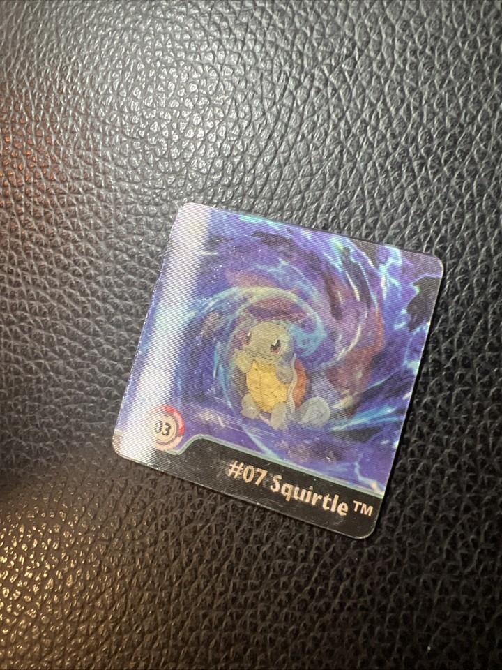 Squirtle Wartortle Blastoise 03 Pokemon 3D Action Flipz Artbox Series ...