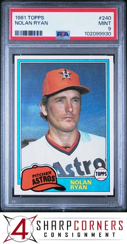 1981 TOPPS #240 NOLAN RYAN ASTROS HOF PSA 9 | eBay