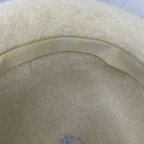 Vintage 40's 50's Kutz Nannette Chapeau Merri Soie Mohair Fuzzy Hat ...