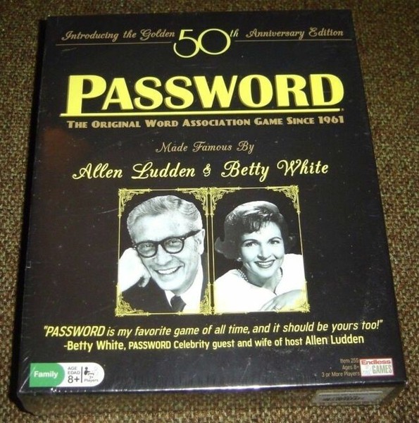 Password Golden 50th Anniversary Edition Endless Games 2011 Factory for ...