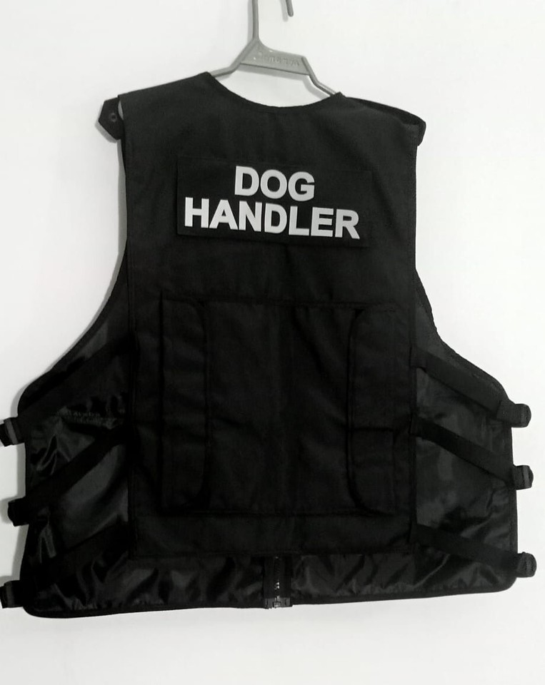 New Tactical Security Dog Handler Vest Enforcement CCTV Tac High ...