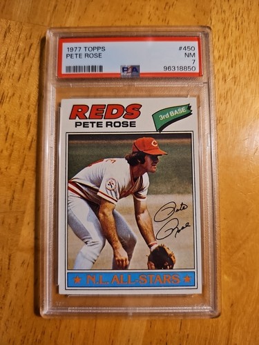 1977 Topps Pete Rose #450 Graded PSA 7 NM | eBay