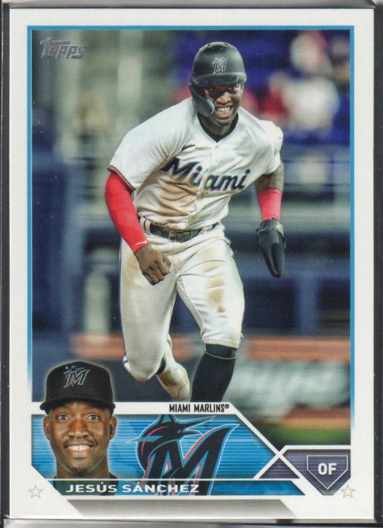 2023 Topps Series 1 jesus Sanches Miami Marlins #44 | eBay