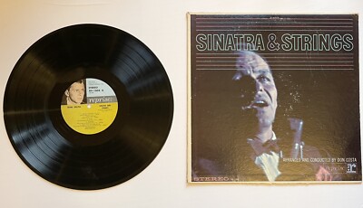 Frank Sinatra-Sinatra & Strings-Vinyl LP-Reprise Records Stereo R9-1004 ...