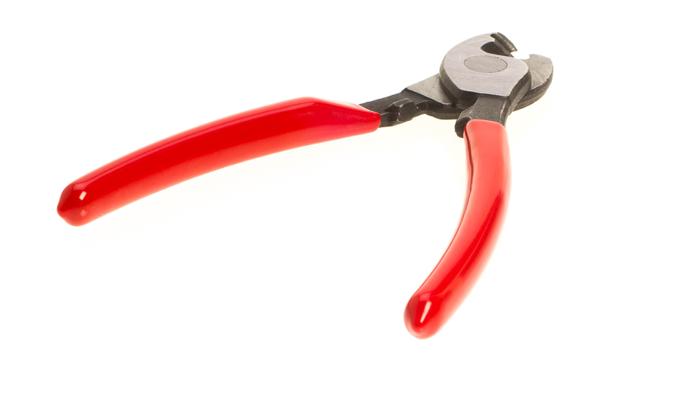 6 Inch Cable Cutter Plastic Handle Electric Wire Stripper Cutting Plier ...