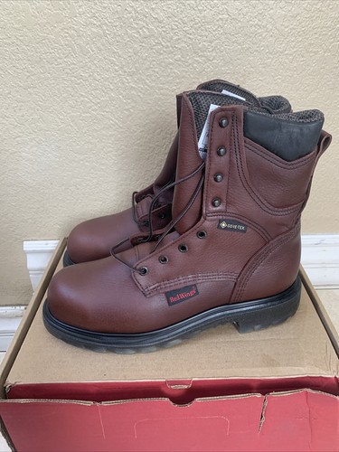 Red Wing Men’s 2414 Waterproof Safety steel toe Boots Size 10 EEE | eBay
