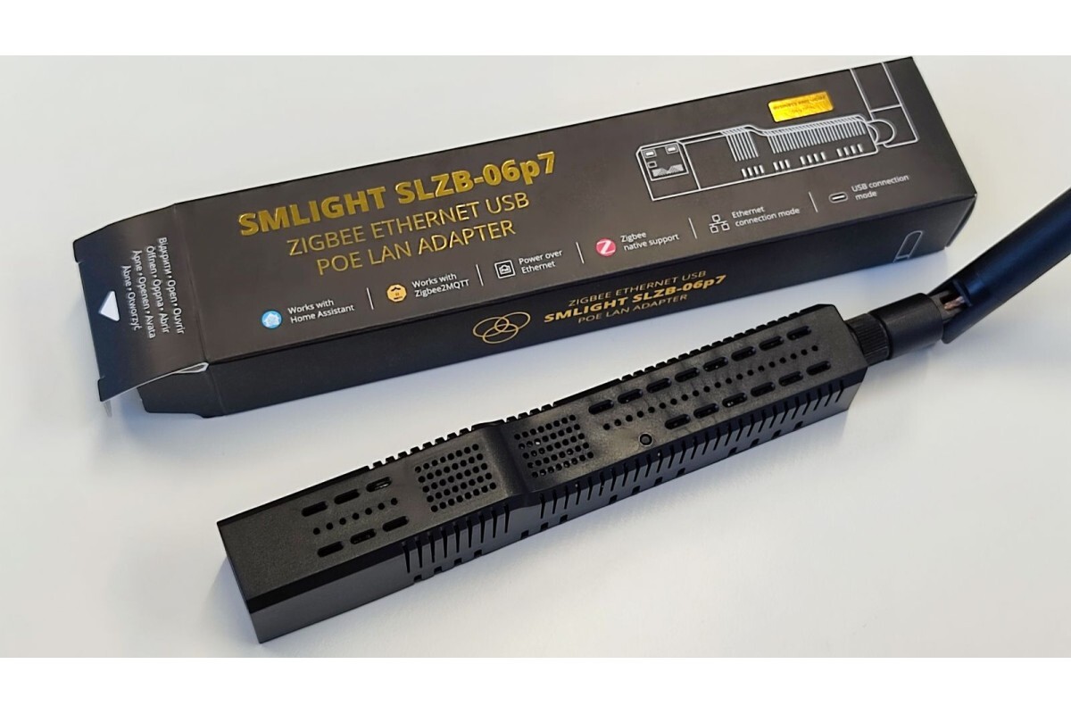 Slzb 06m Home Assistant Coordinateur Zigbee SMLIGHT SLZB-06M - LAN PoE ...