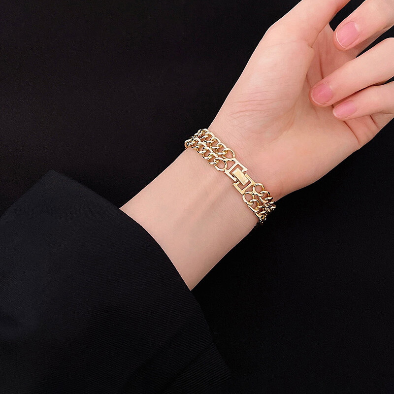 Light Luxury High Quality Full Rhinestone Clock Dial Bracelets Shiny ...