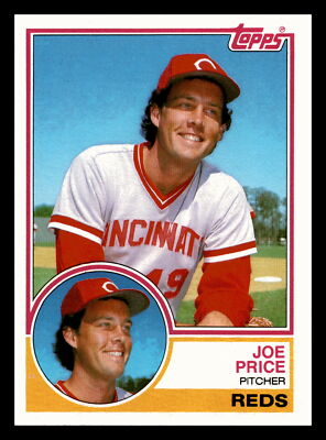1983 Topps Joe Price #191 Cincinnati Reds NM-MINT Vintage | eBay