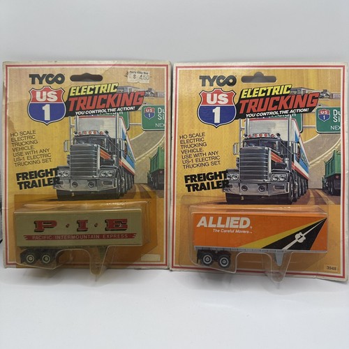 Tyco US1 Electric TruckingFreight Trailer 3948 Allied +3927Pacific Int ...