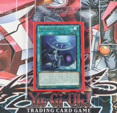 YuGiOh Spell Card Magikey World MP22-EN158 1st Edition Rare | eBay