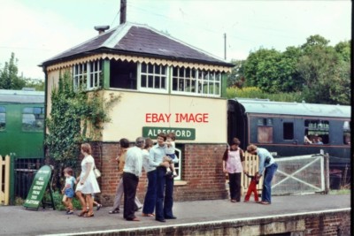 PHOTO ALRESFORD SIGNAL BOX 1979 | eBay UK