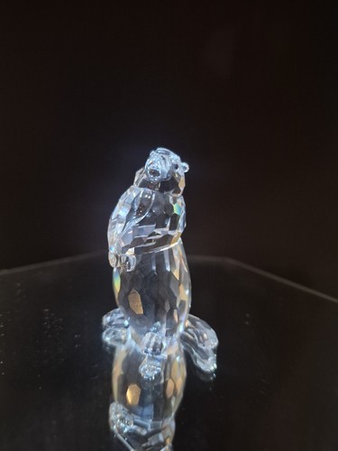 Swarovski Crystal Figurine, Murmeltier/Beaver, Rare, Box Included | eBay