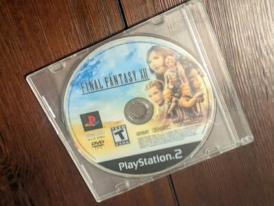 Final Fantasy XII PS2 PlayStation 2 Black Label Disc Only W/ Generic ...