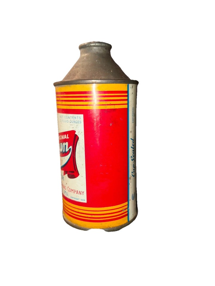 CONE TOP BEER CAN - Old German Brand - Queen City Brewing Cumberland ...