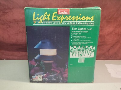 Intermatic Malibu Light Expressions 13 Tier Wired Outdoor Lights w ...