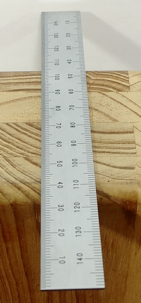 MITUTOYO 182-111 Wide Rigid 150mm Metric Steel Rule - Made in Japan | eBay
