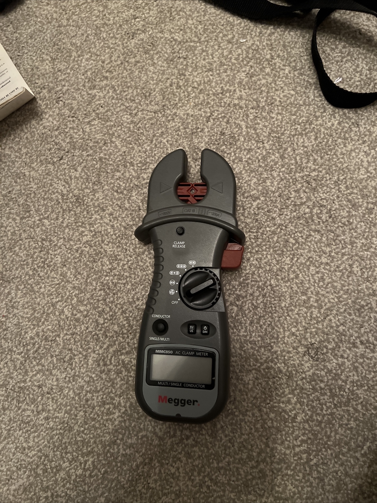 Megger MMC850 Multicore AC Digital Clamp Meter - Light Use, VGC | eBay