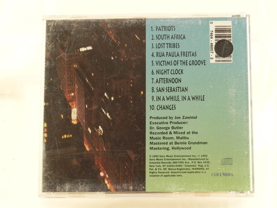 The Zawinul Syndicate - Lost Tribes CD | eBay