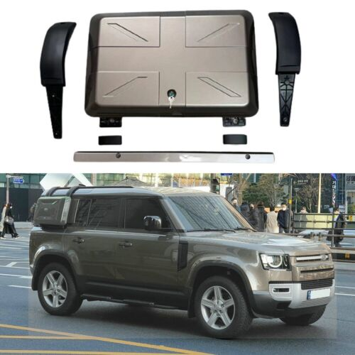 Fit For LR Defender 90 110 130 2020-2024 Bronze Exterior Side Mounted ...