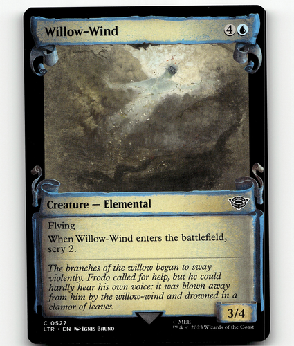 MTG Willow-Wind (Showcase Scrolls) 527 The Lord of the Rings | eBay