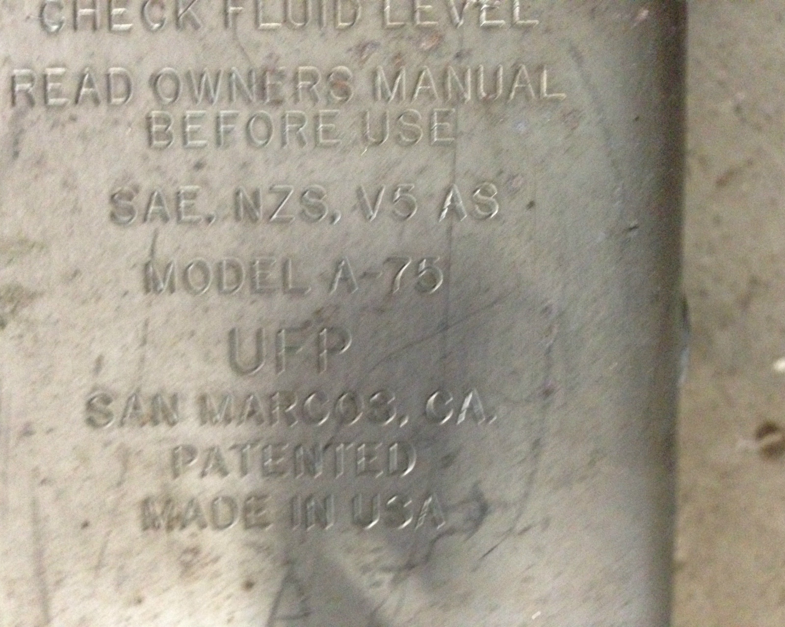 UFP Plastic Outer Cap 2 1/2 inch Diameter 32547 fits A60,A70, A84 or ...