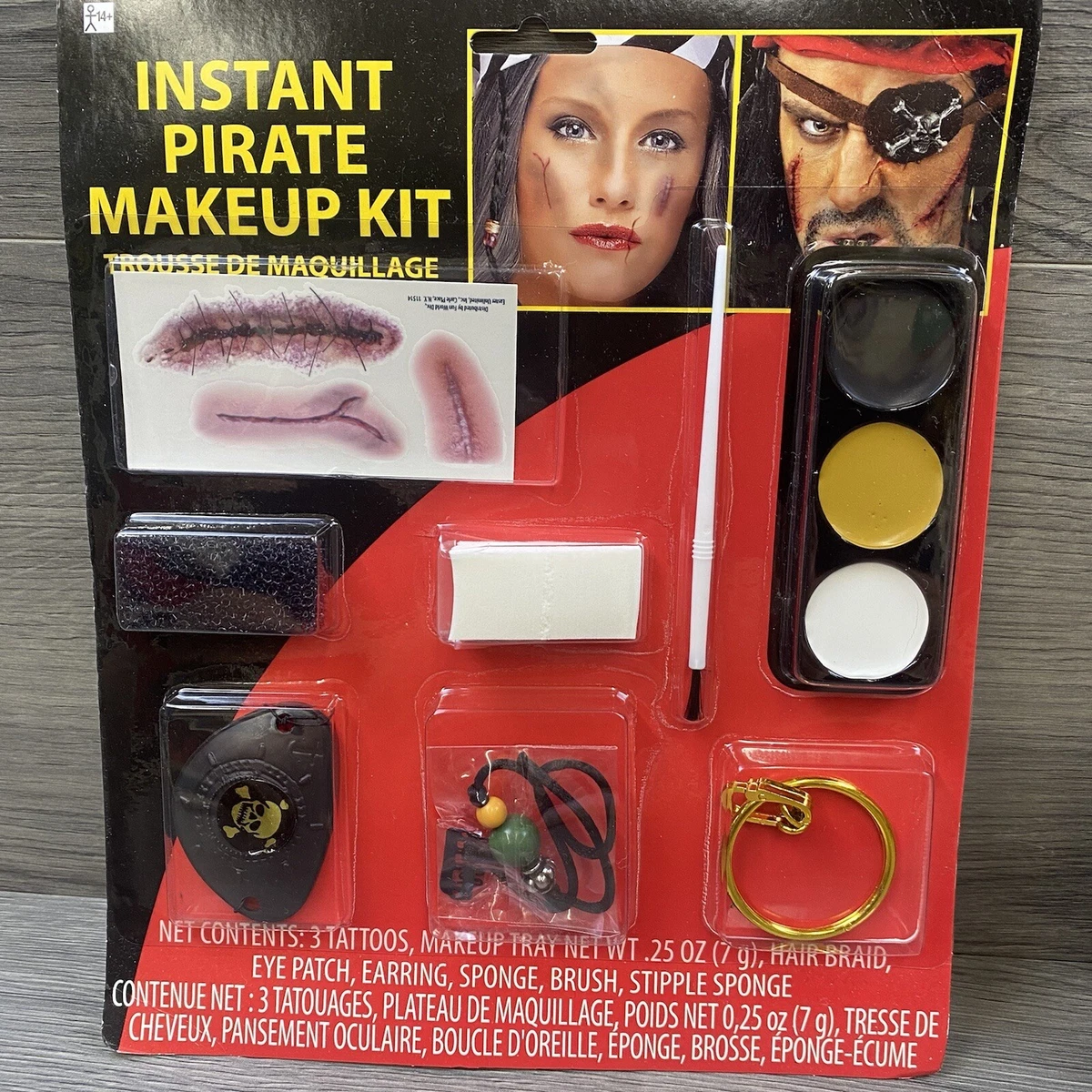 How To Apply Makeup To Look Like A Pirate | Saubhaya Makeup