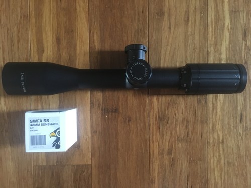 SWFA 16x42mm Scope with sunshade super sniper ss | eBay