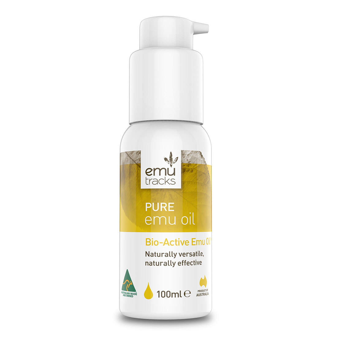 EMU TRACKS EMU OIL - CONTAINS OMEGA 3, 6 & 9 VITAMINS A, D, E, F & K2 ...