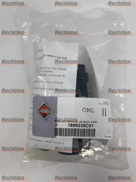 Navistar Part # 1899335C91 Kt Strnr Kit Fuel Pump Straine for sale ...