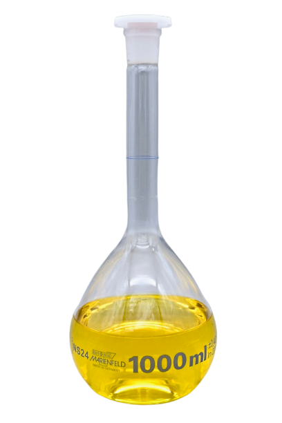 Volumetric Flask Chemistry Volumetric Flask With Ground Glass Stopper,