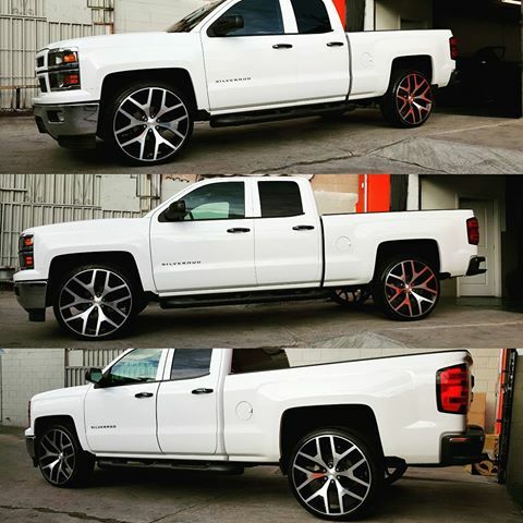 22" FR44 Wheels For GMC Yukon Sierra Chevy Tahoe Silverado Avalanche ...