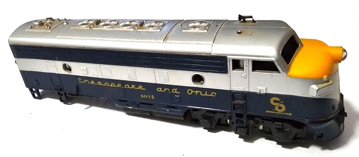 HO Scale - Mantua Chesapeake & Ohio C&O F9 Diesel Locomotive - Not ...