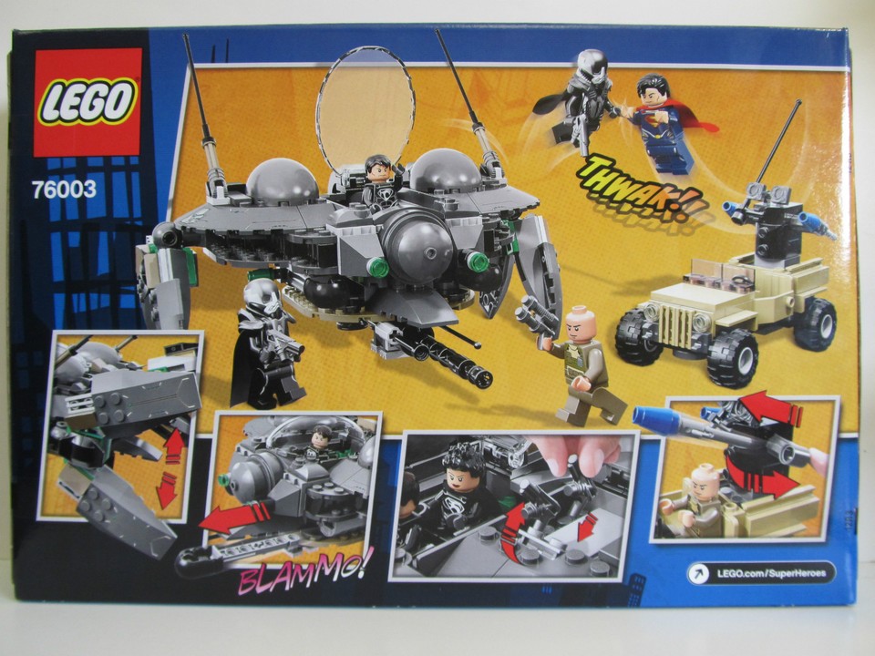 LEGO 76003 DC Universe Super Heroes Superman Battle of Smallville 418 ...