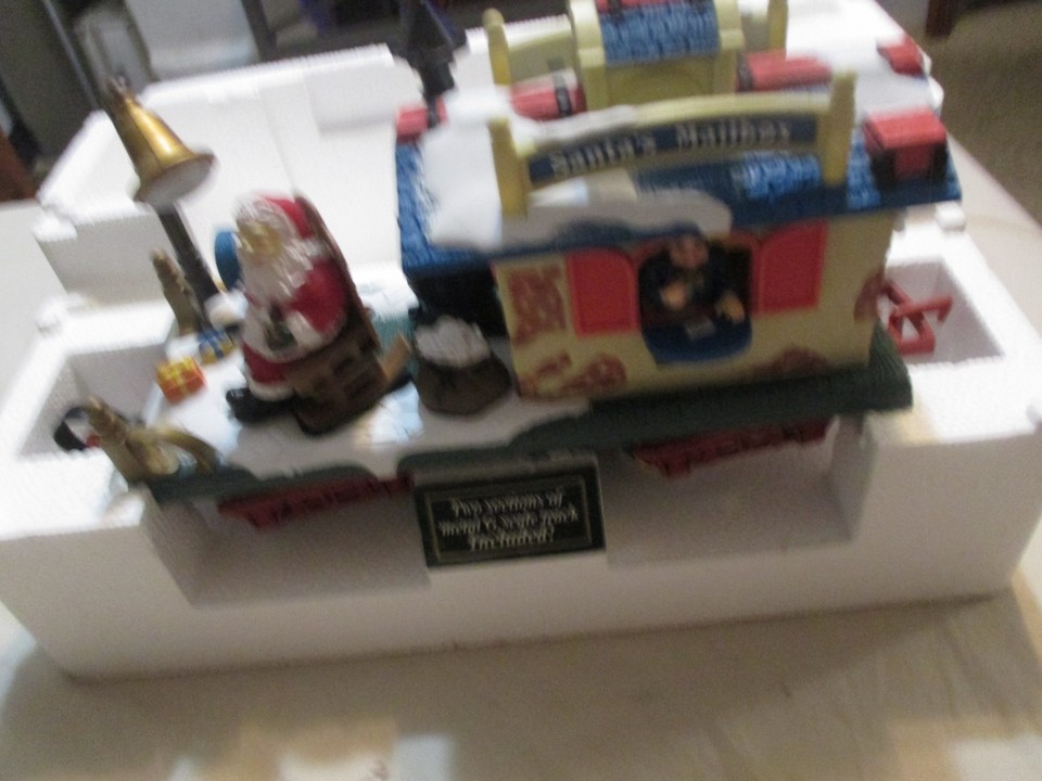 Nice G Scale New Bright #384-1 Animated Santas Mailbox w/ Track Used ...