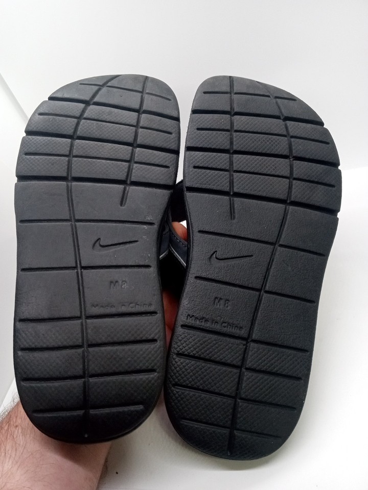 Men's NIKE COMFORT Thong Flip Flops Size 8 Sandals Slippers 431880 001 ...