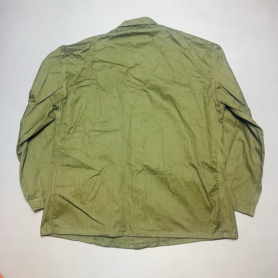 Deadstock 40s USMC P44 HBT Herringbone Twill Utility Field Shirt Jacket ...
