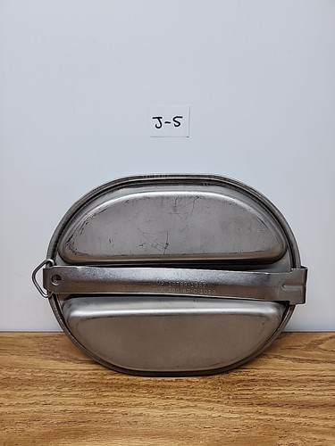 1982 U.S. Military Issue Mess Kit with Utensils Vintage SMP 18789-1982 ...