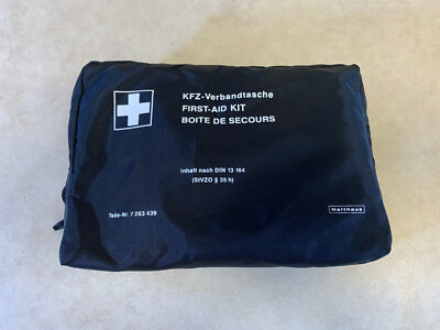BMW MINI Genuine First-Aid Kit Case Black 71107263439 52201859303 ...